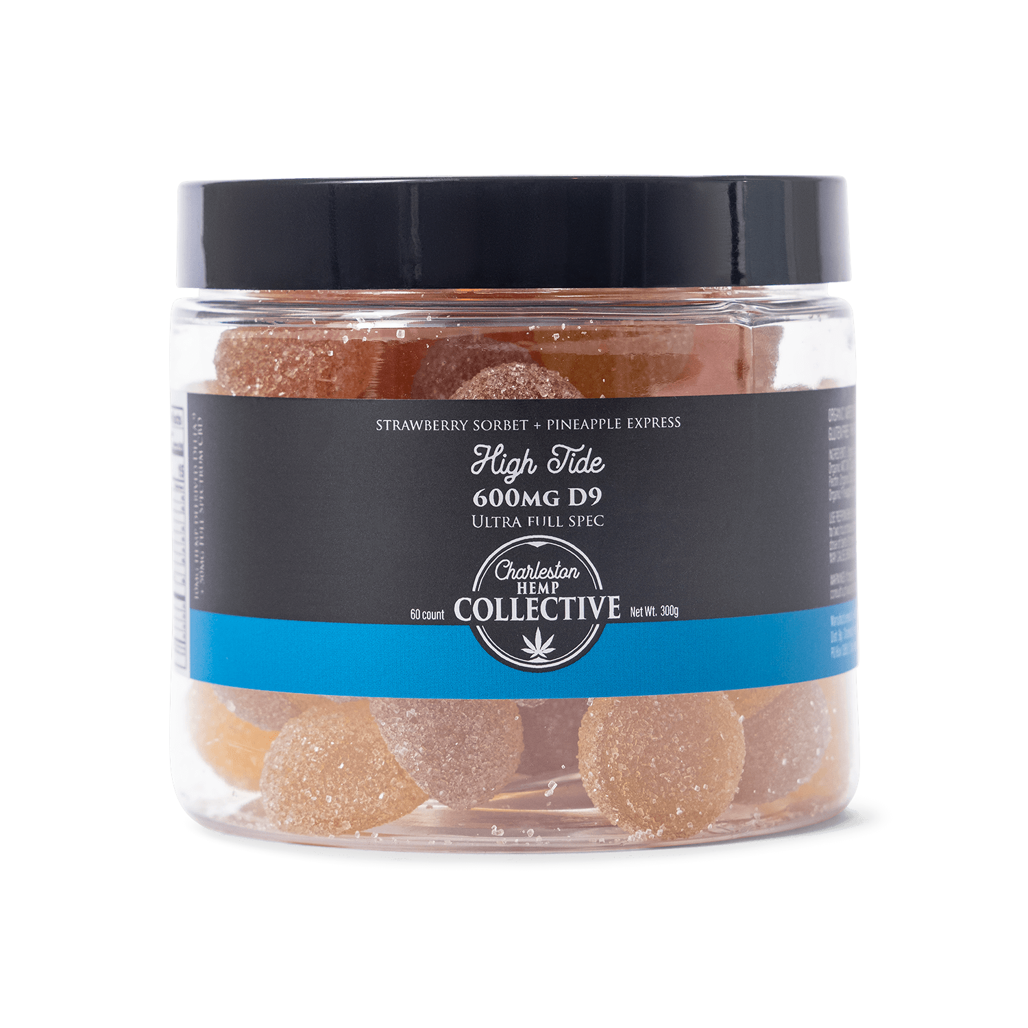 60 Count Delta 9 Ultra Full Spec Gummies, High Tide